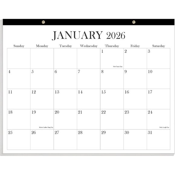 Party Supplies | Desk Calendar 226 Calendar 20262027 From January 2026 ...